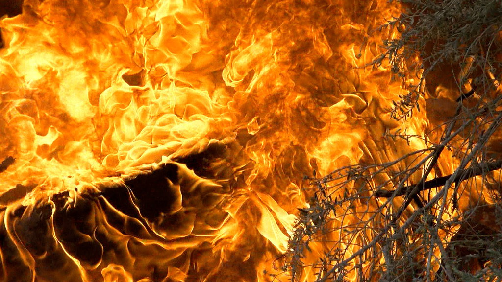 Brush fire in Thermal now 95% contained - KESQ